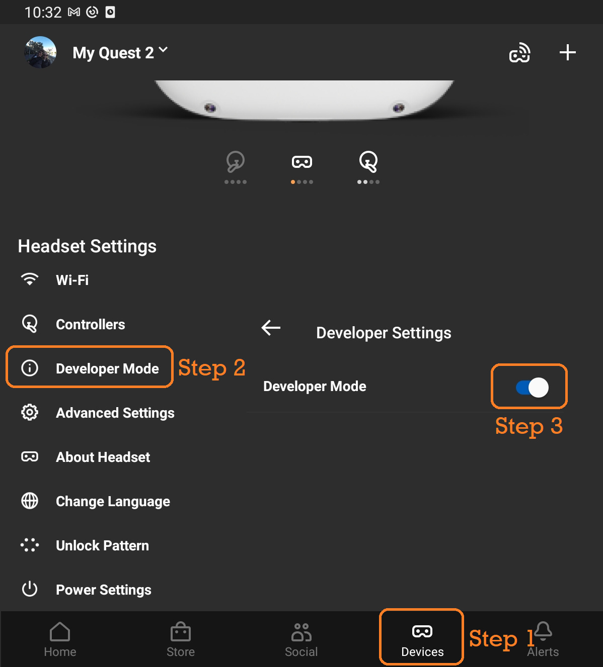 Howto: Enable Developer Mode - by pgtphilly24