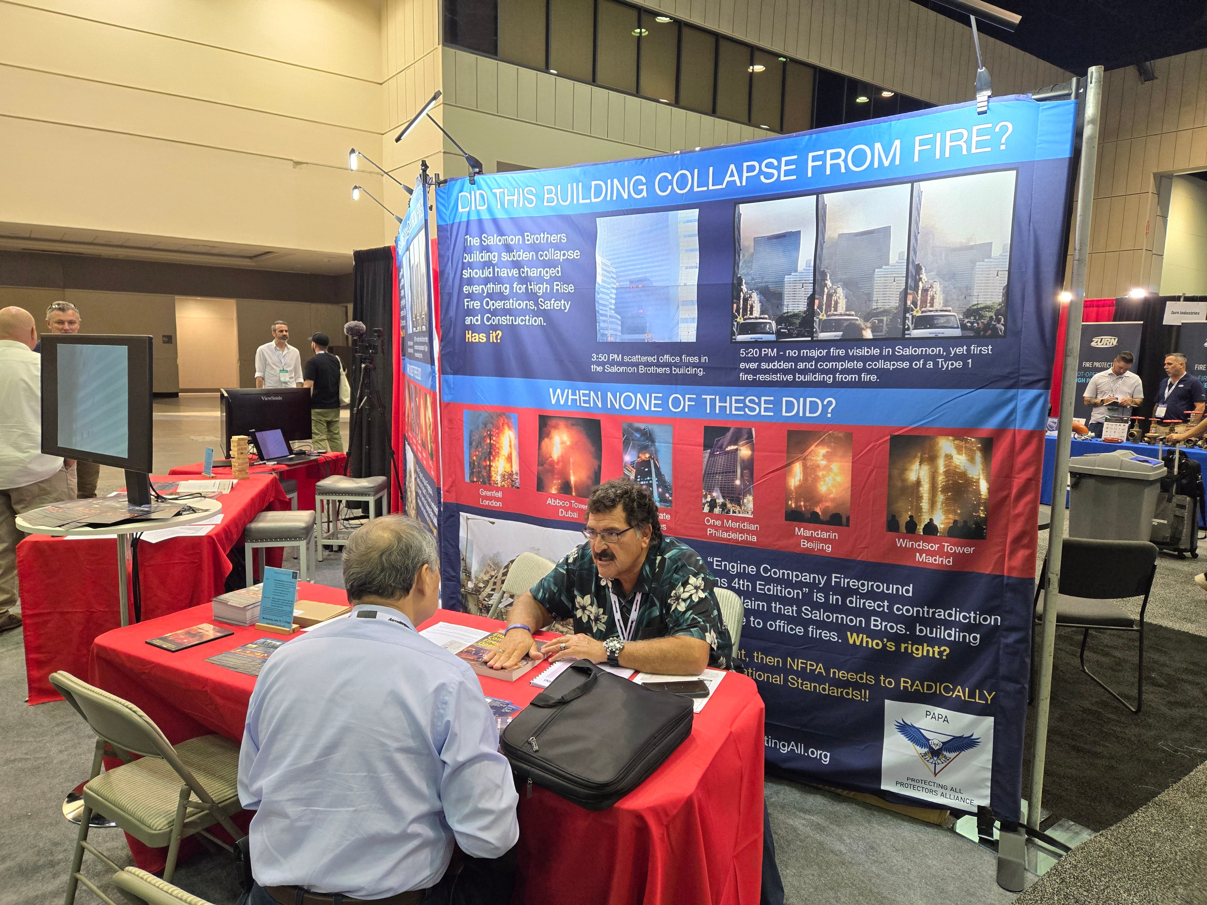PAPA Firefighters Overwhelm NFPA/Orlando with WTC 7 Awareness ...