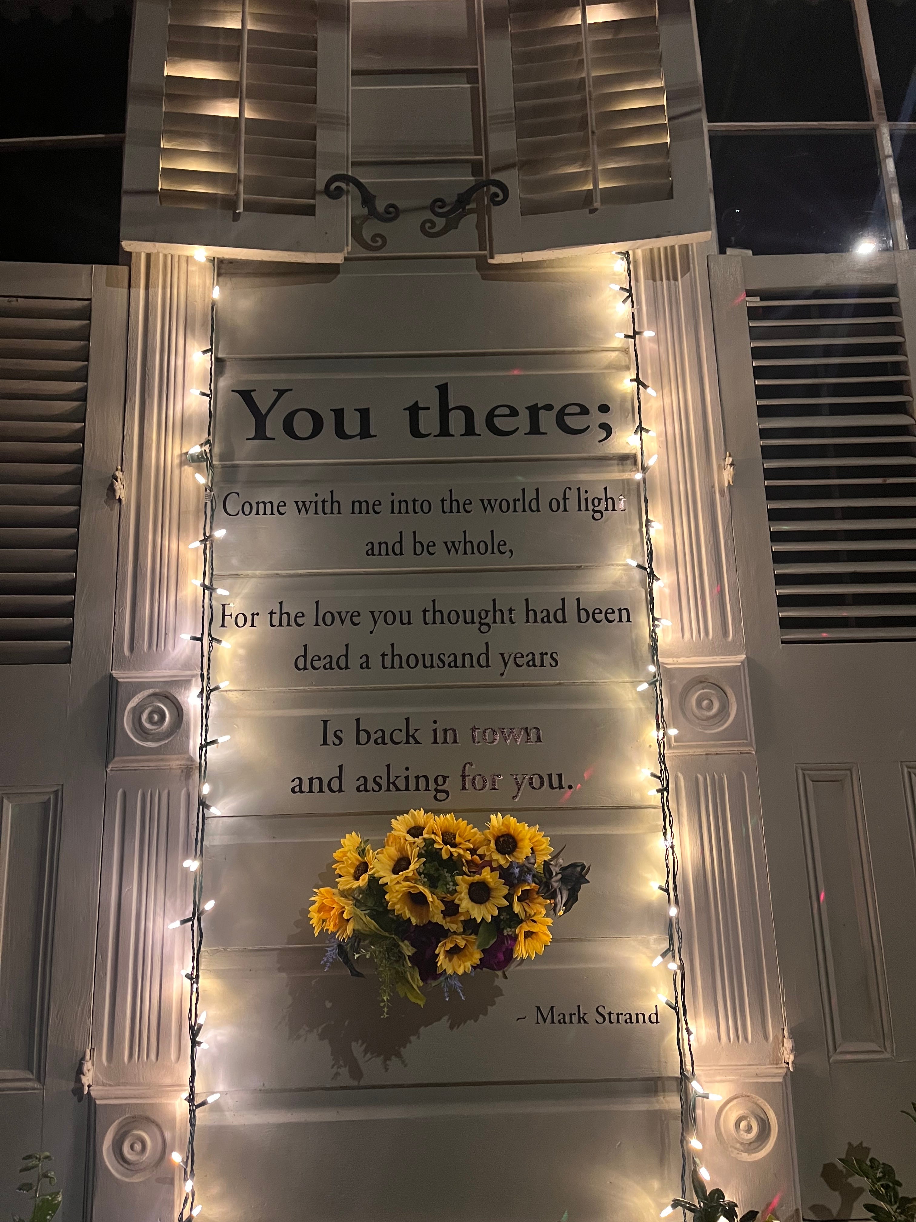 The guerilla street poetry etched in New Orleans' A/C grills
