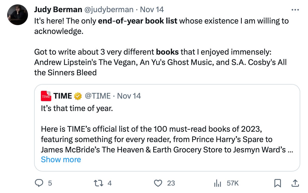 it's LIST SEASON, baby - by Cassie Mannes Murray