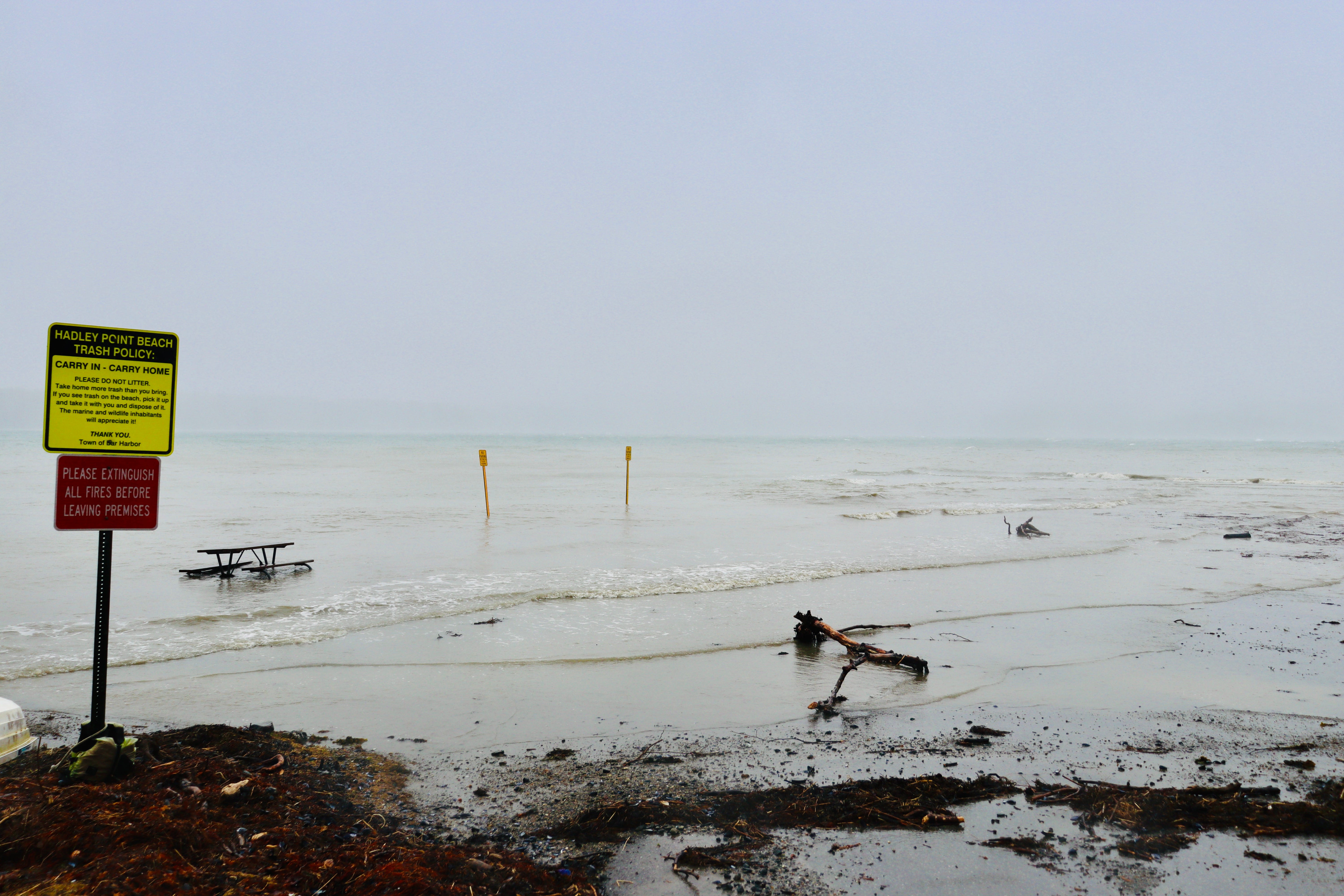 Another Storm Washes Into MDI