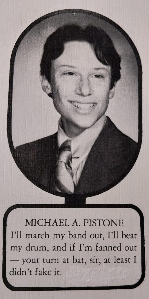 Michael Edward Anthony Pistone - by Wes Eichenwald