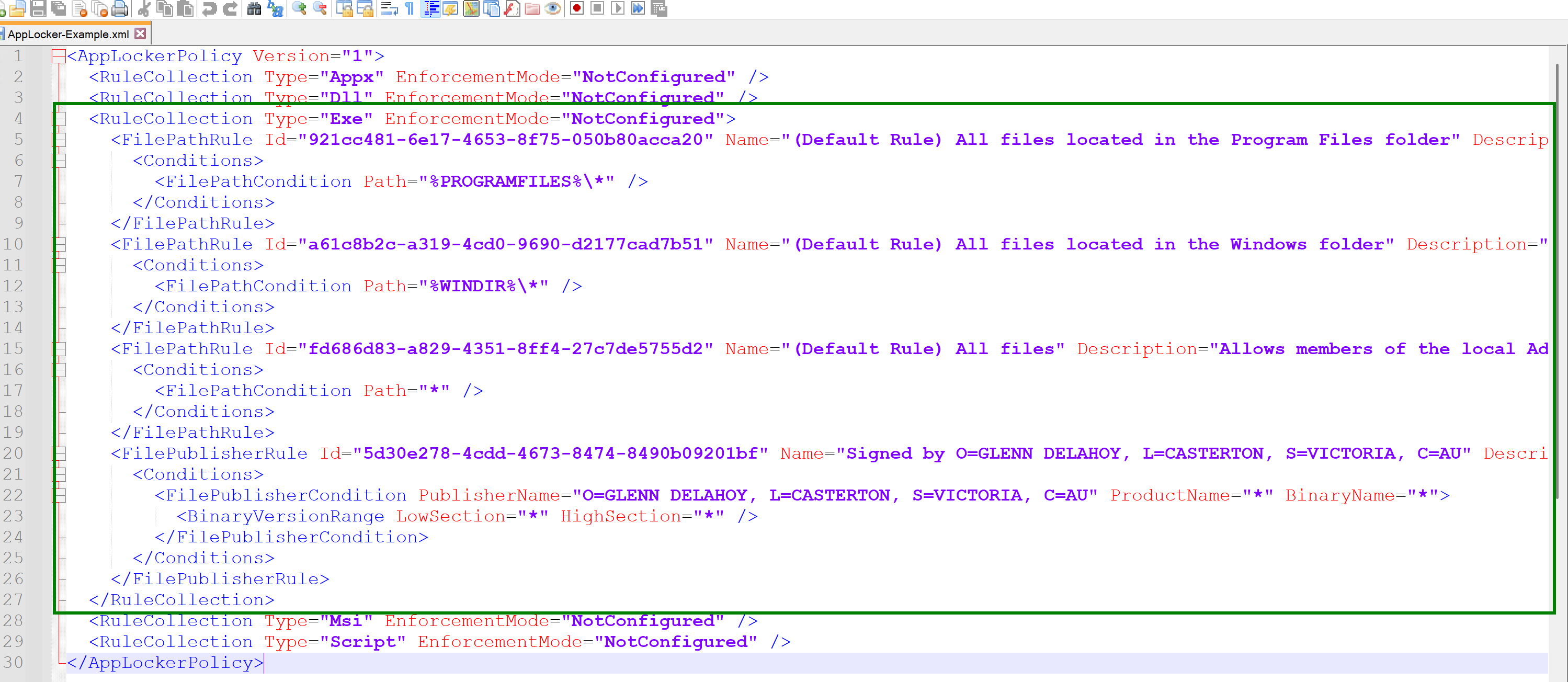 Fighting the Bear: Blocking Games for Students using AppLocker (in Intune)