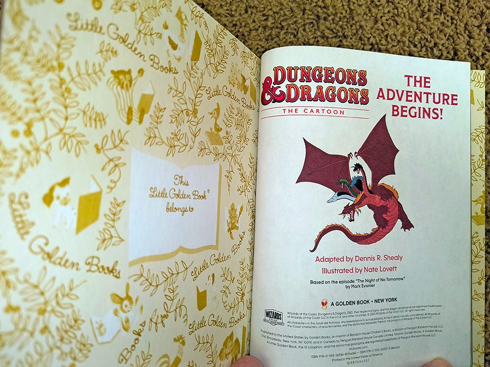 A Little Golden Book of Dungeons & Dragons