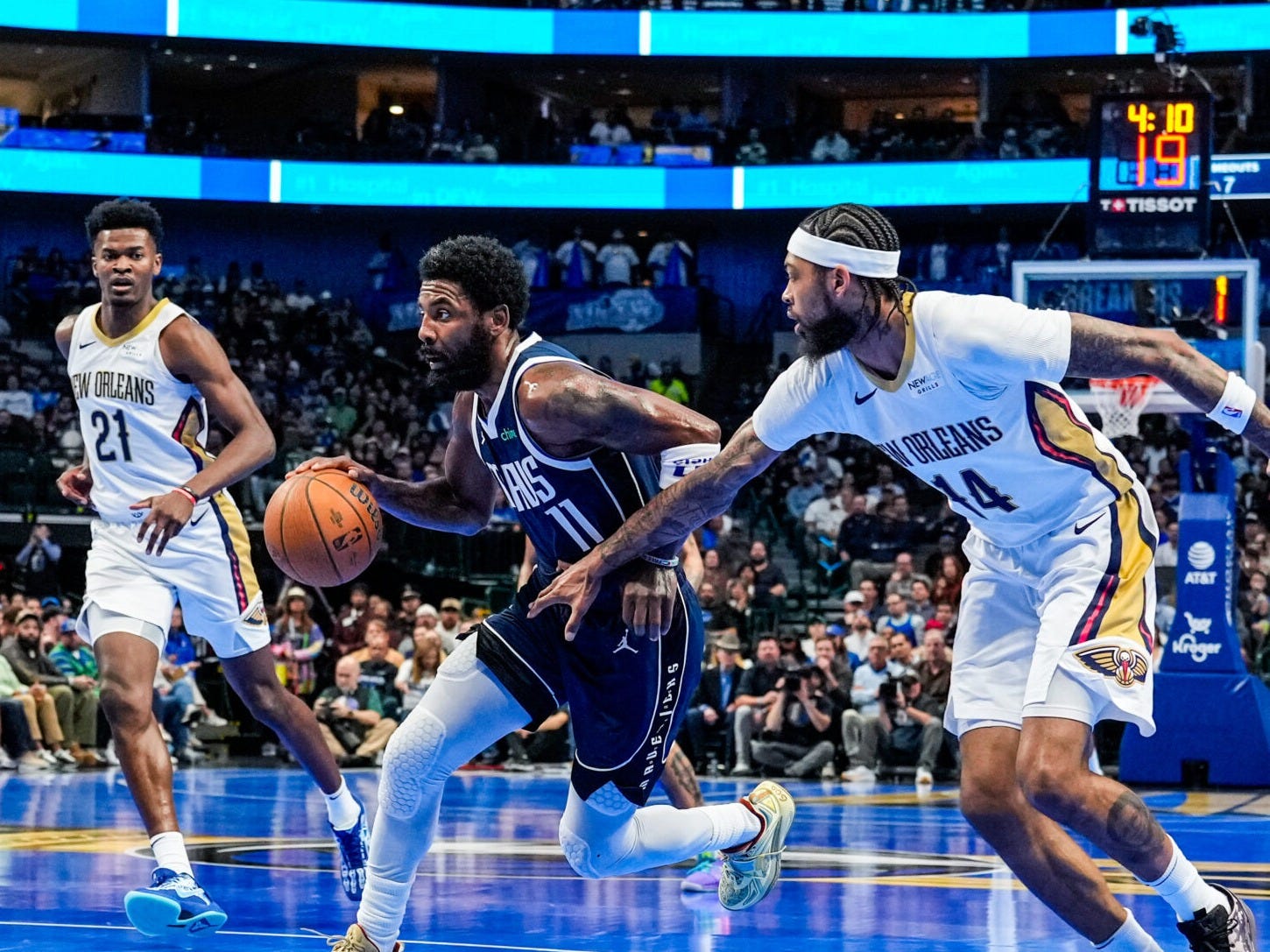 Kyrie Irving In, Klay Thompson and Luka Dončić Among Mavericks Ruled ...