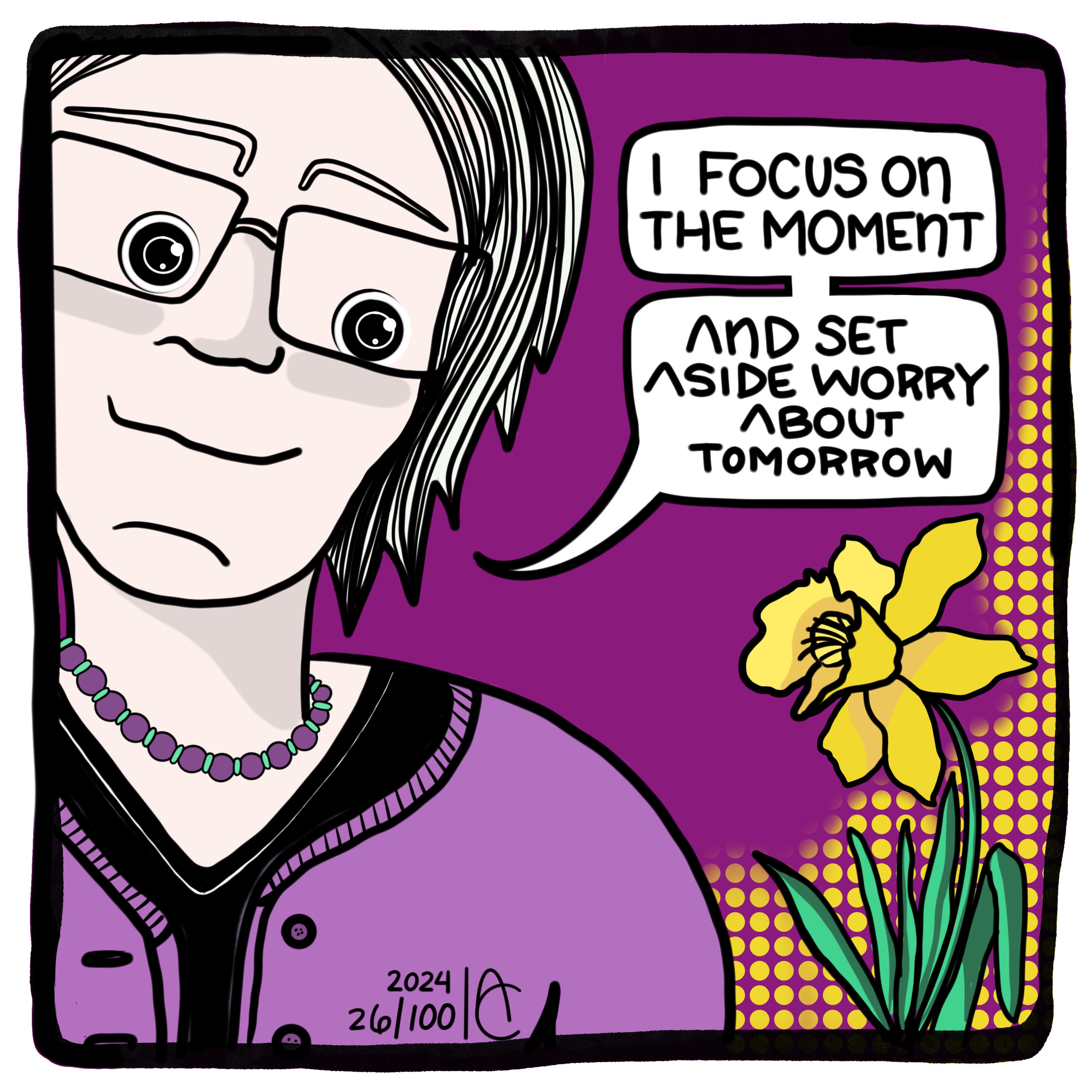 Comic Affirmations, 22-28 - by Amy Cowen - Illustrated Life