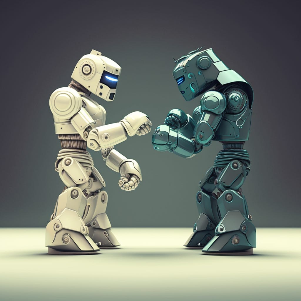 The Battle is ON! - by Omar - Synthetic | AI Simplified