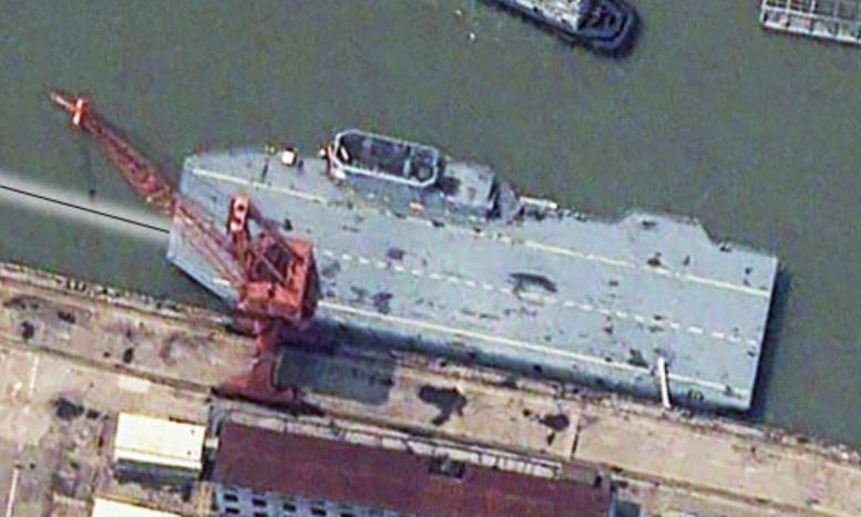 Chinese Aircraft Carrier Catamaran
