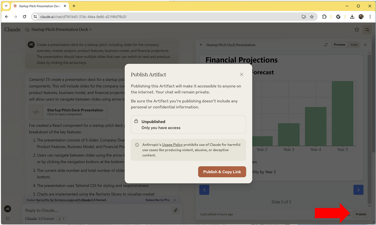 Anthropic Now Allows You To Share Your Claude Artifacts Publicly