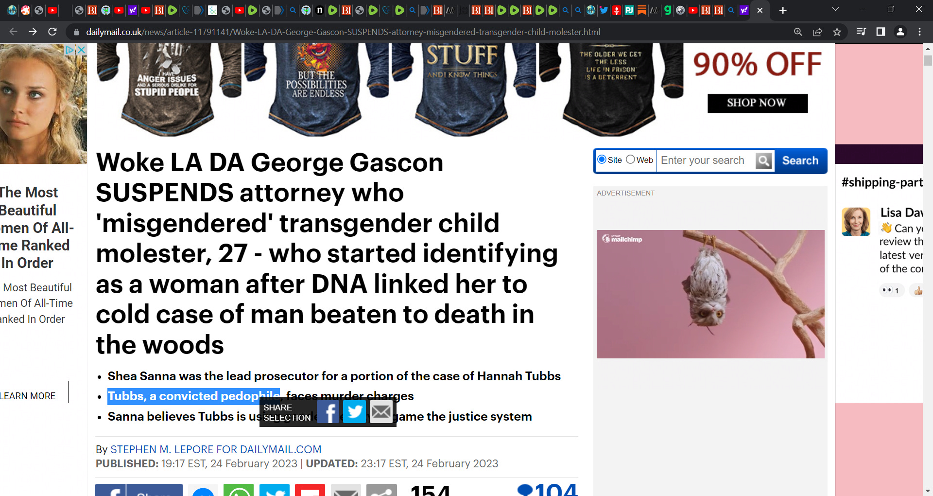 So let me see if I understand the psychopathy of LA's district attorney ...