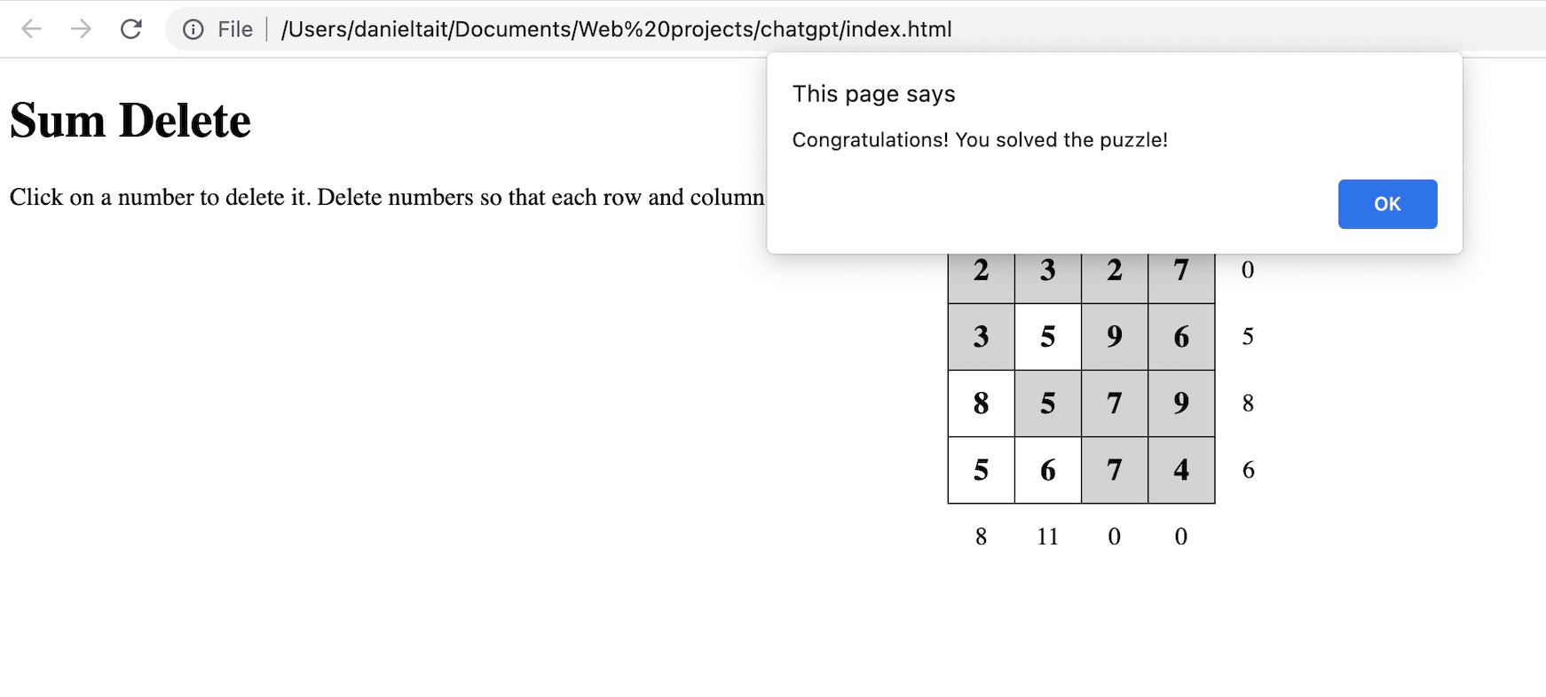 ChatGPT invented its own puzzle game. - by PopcornPenguin