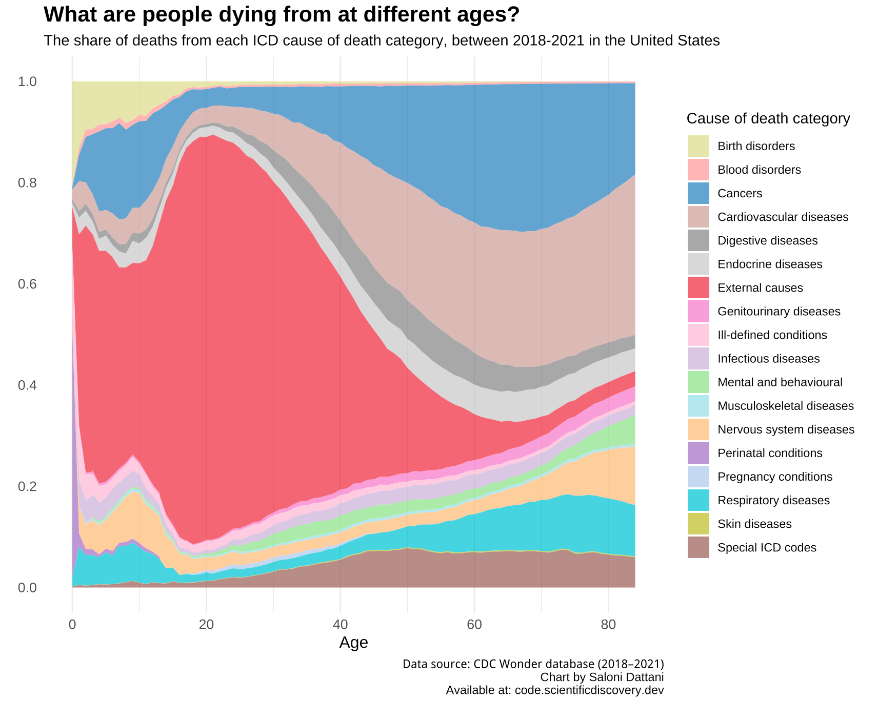 Four charts to understand causes of death across the lifespan: A ...