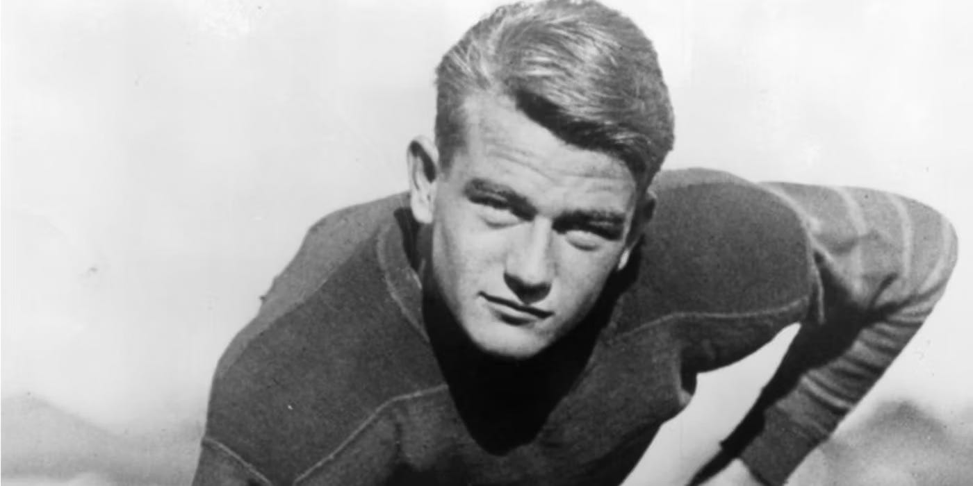 Today's Tidbit... John Wayne's Football Career At USC