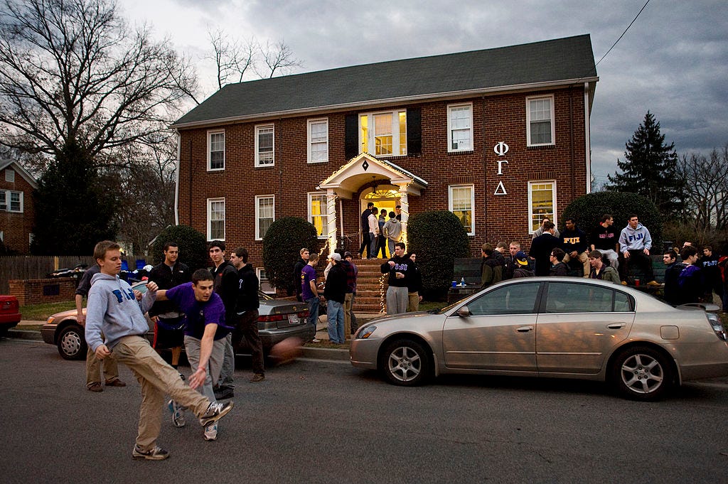One Rule for Frat Boys. Another for Violent Activists
