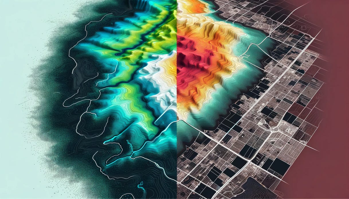 Exploring Geospatial Data Types: Raster vs. Vector