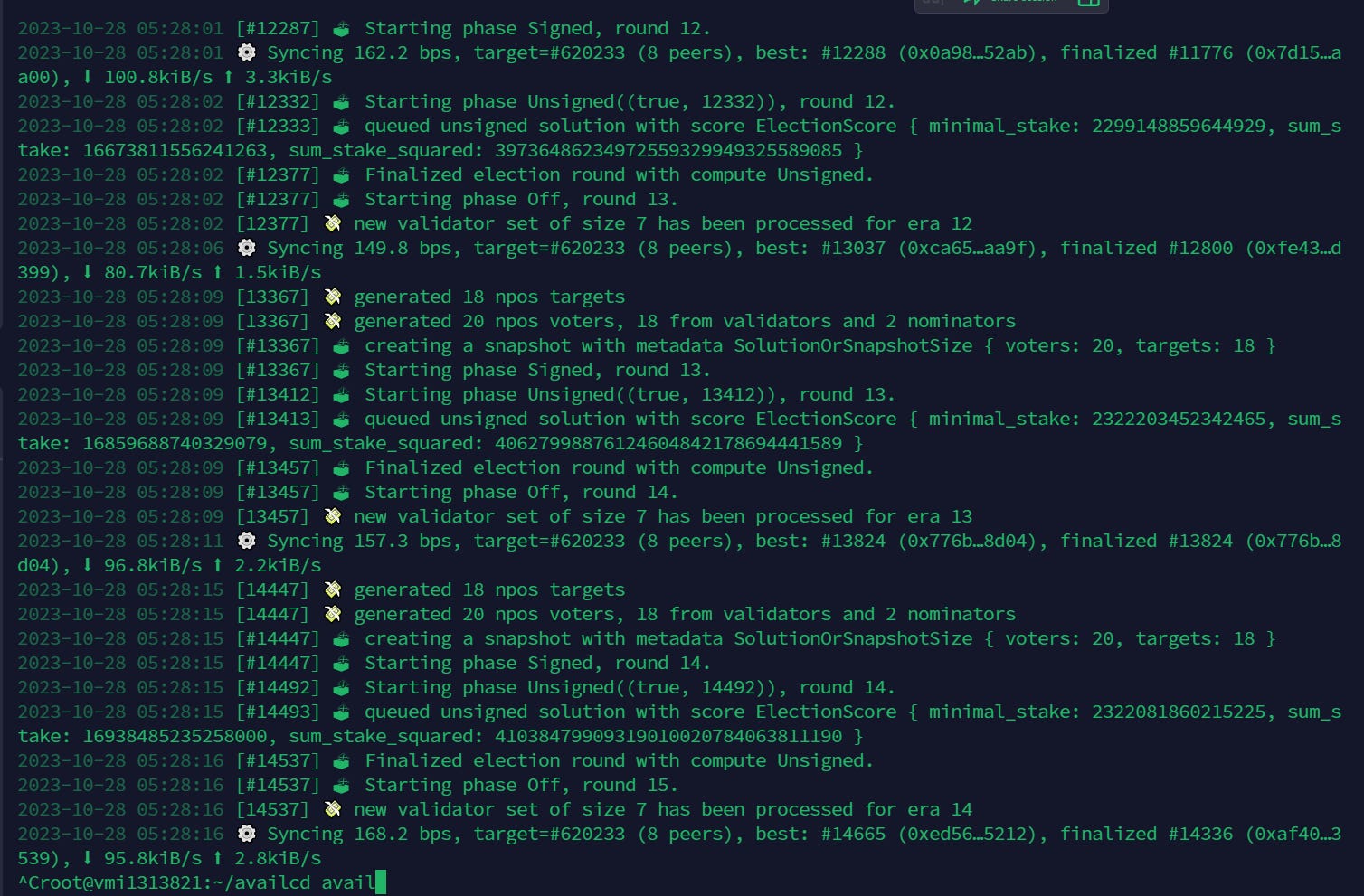 Guide to install Avail - validator