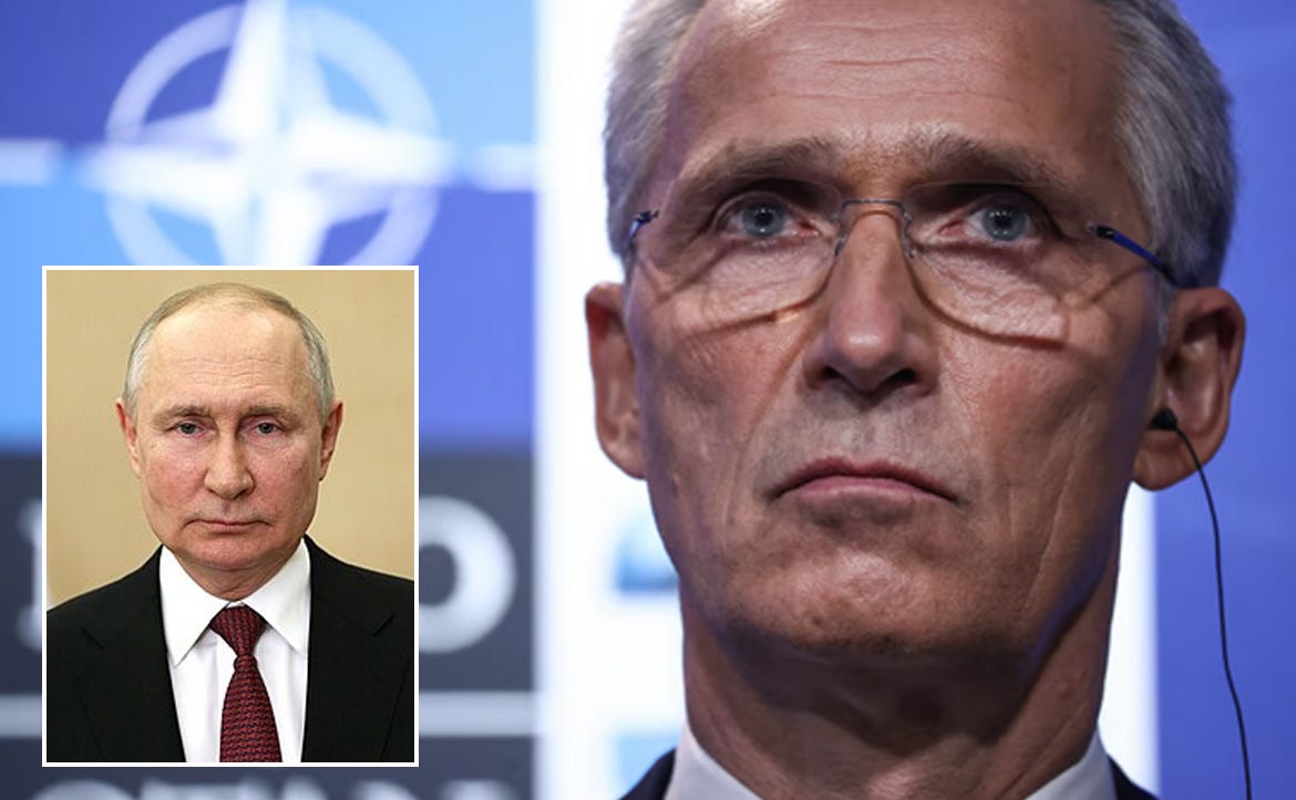 NATO chief confirms Russia's reason for Ukraine intervention