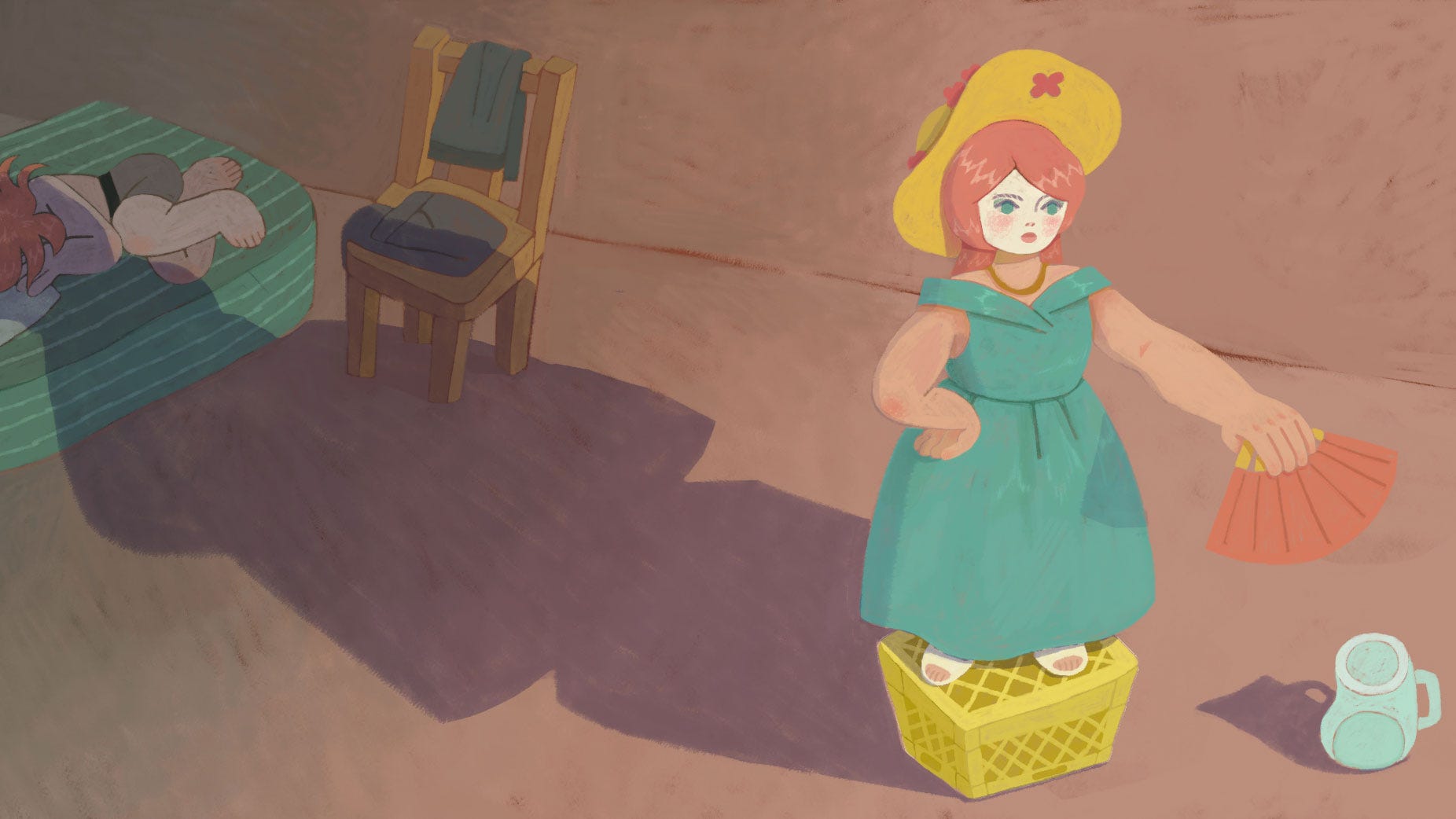 The Secret Life of a Professional Statue - by Rowan Sharp