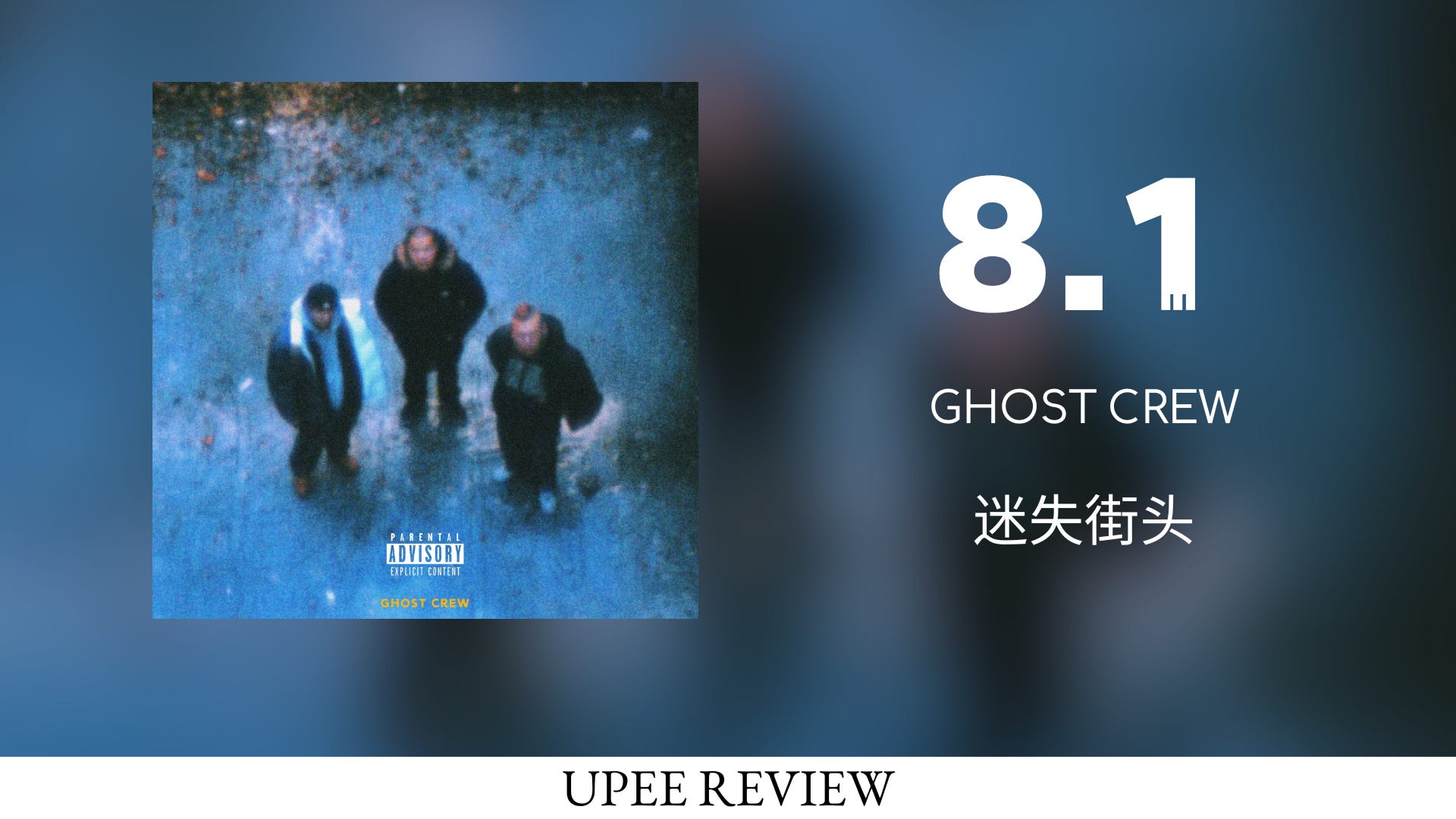[Review] 迷失街头 - GHOST CREW (2024) - by Ryan - UPEE REVIEW