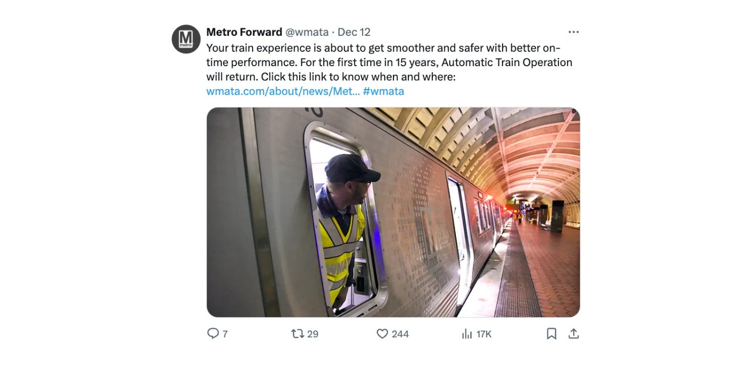 “Is this really the official Metro page?”