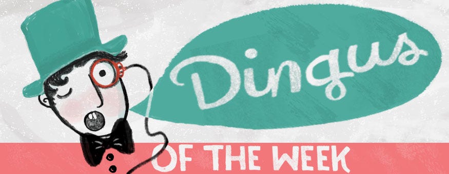 Dingus of the Week: William English - by lyz