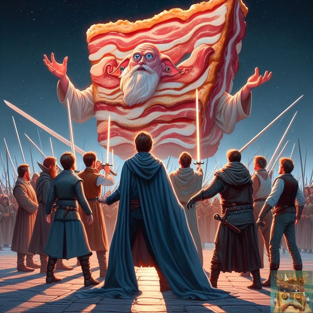 LET THEM EAT BACON! - by Dylon Whyte ⚡️ D'WIZARD!