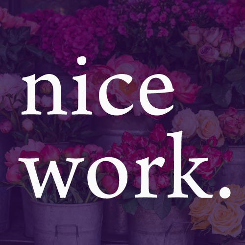 Nice Work | Substack