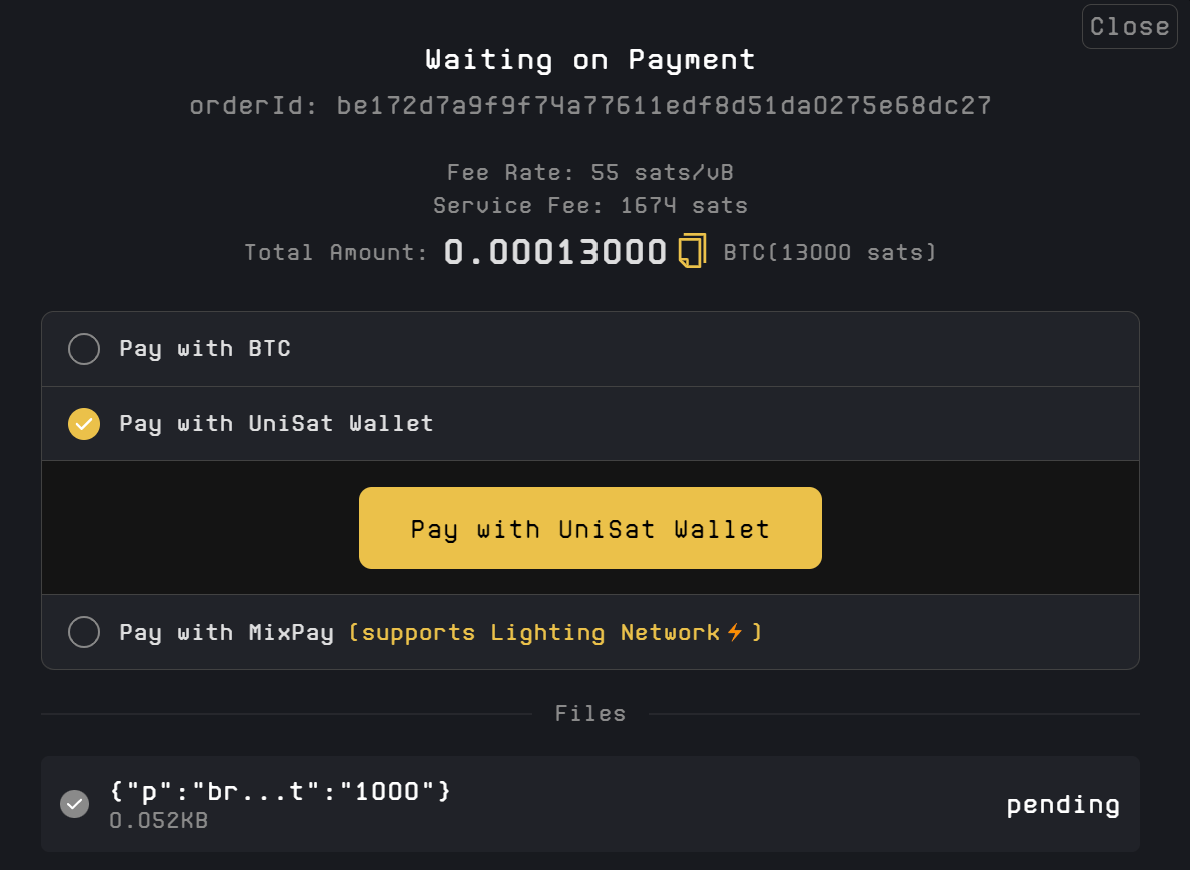 Mainnet Guide - BRC-20 - DefiCalendar Newsletter Mainnet Guide - BRC-20 - DefiCalendar Newsletter