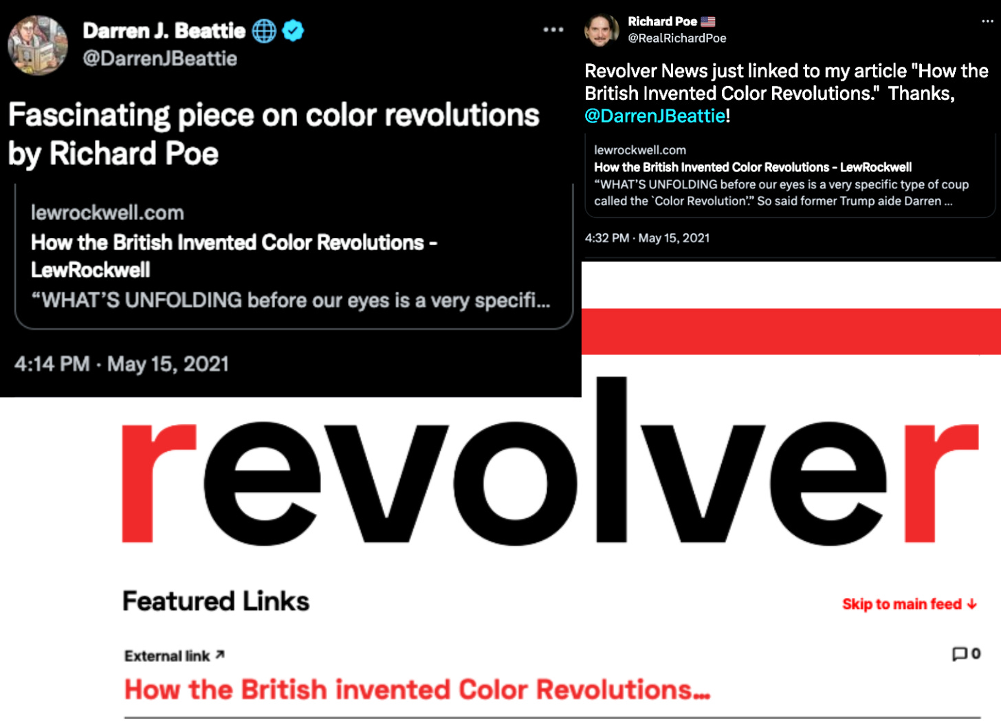 How the British Invented Color Revolutions - Richard Poe