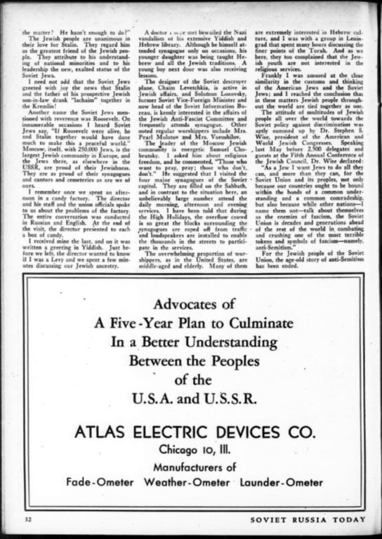 Did Joseph Stalin Drink the ‘L'chaim’ Toast?