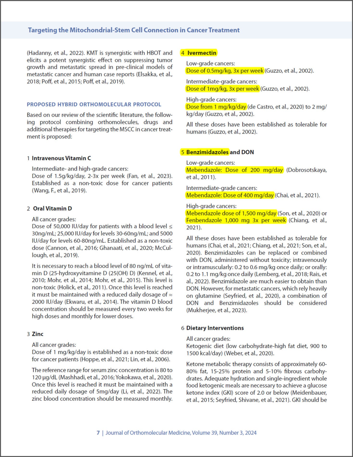 BREAKING! First-in-the-World Ivermectin, Mebendazole and Fenbendazole ...
