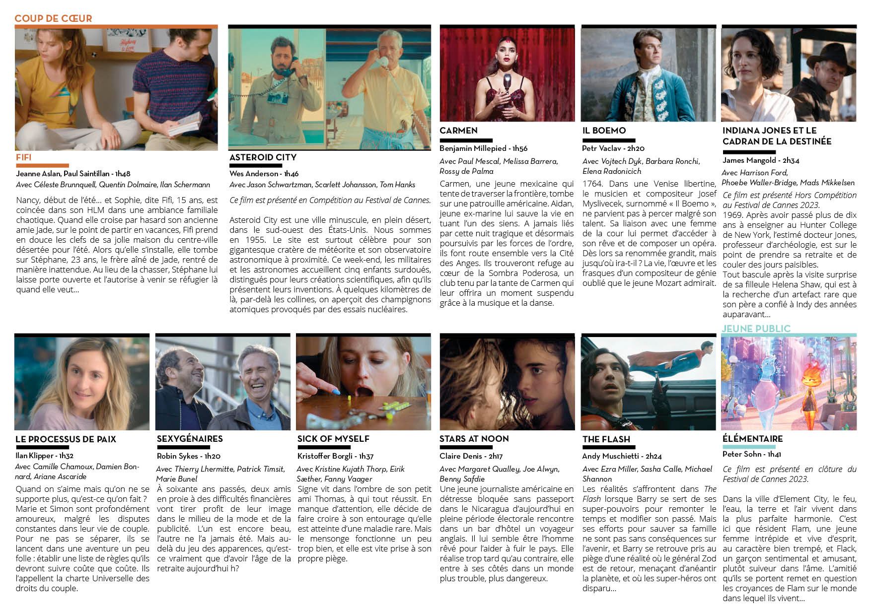 Le nouveau programme est arrivé !! - Cinéma Cotignac