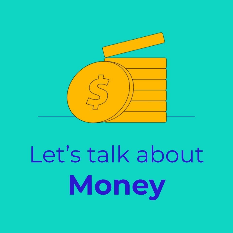 Let’s talk about money - by Hannah Kirkbride