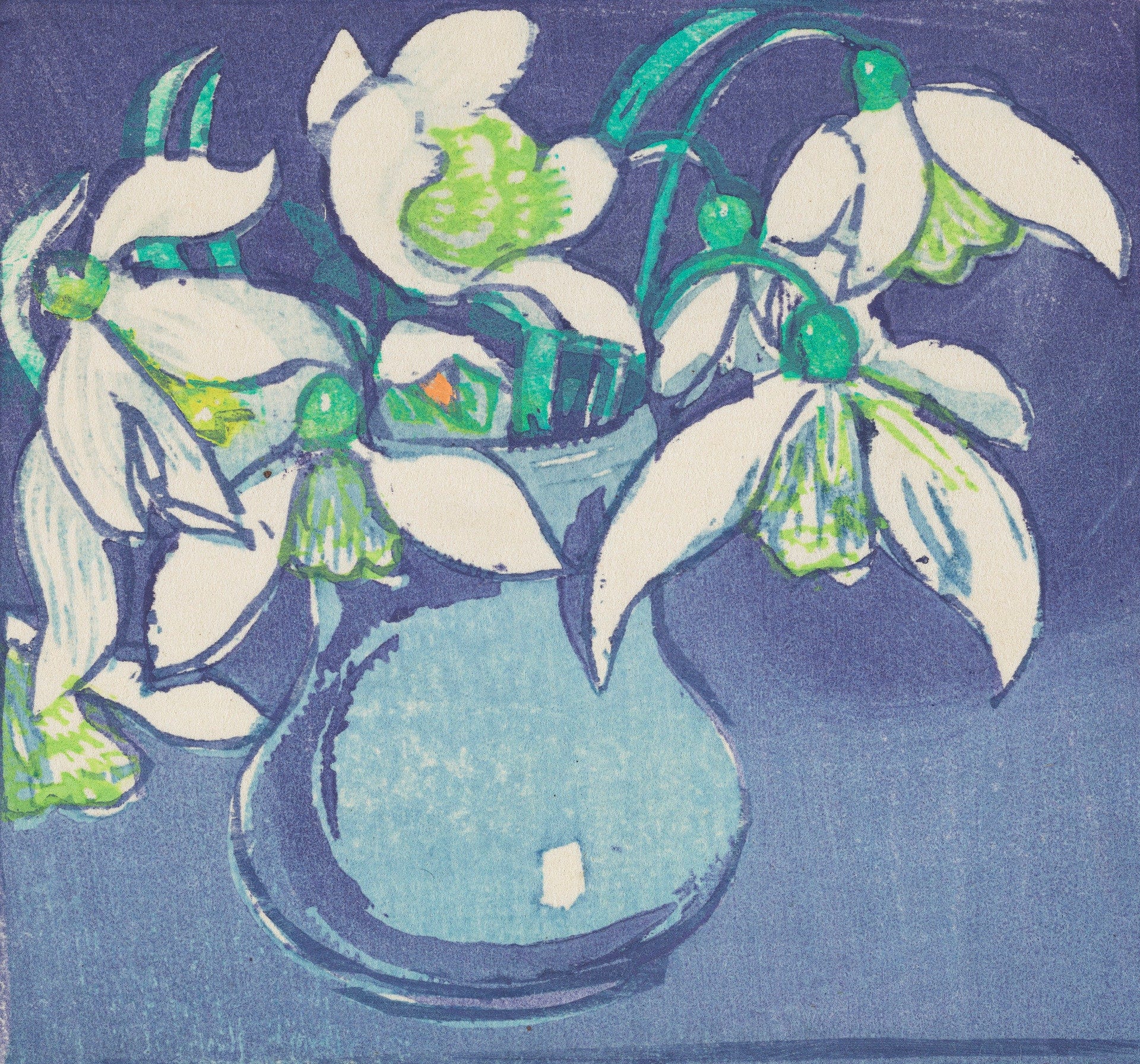 snowdrops - by Jane Brocket - yarnstorm