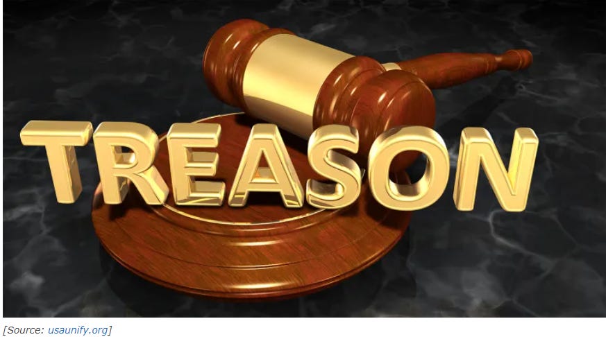"If……Then That’s Treason" By Attorney Michael Diamond, Board Member ...