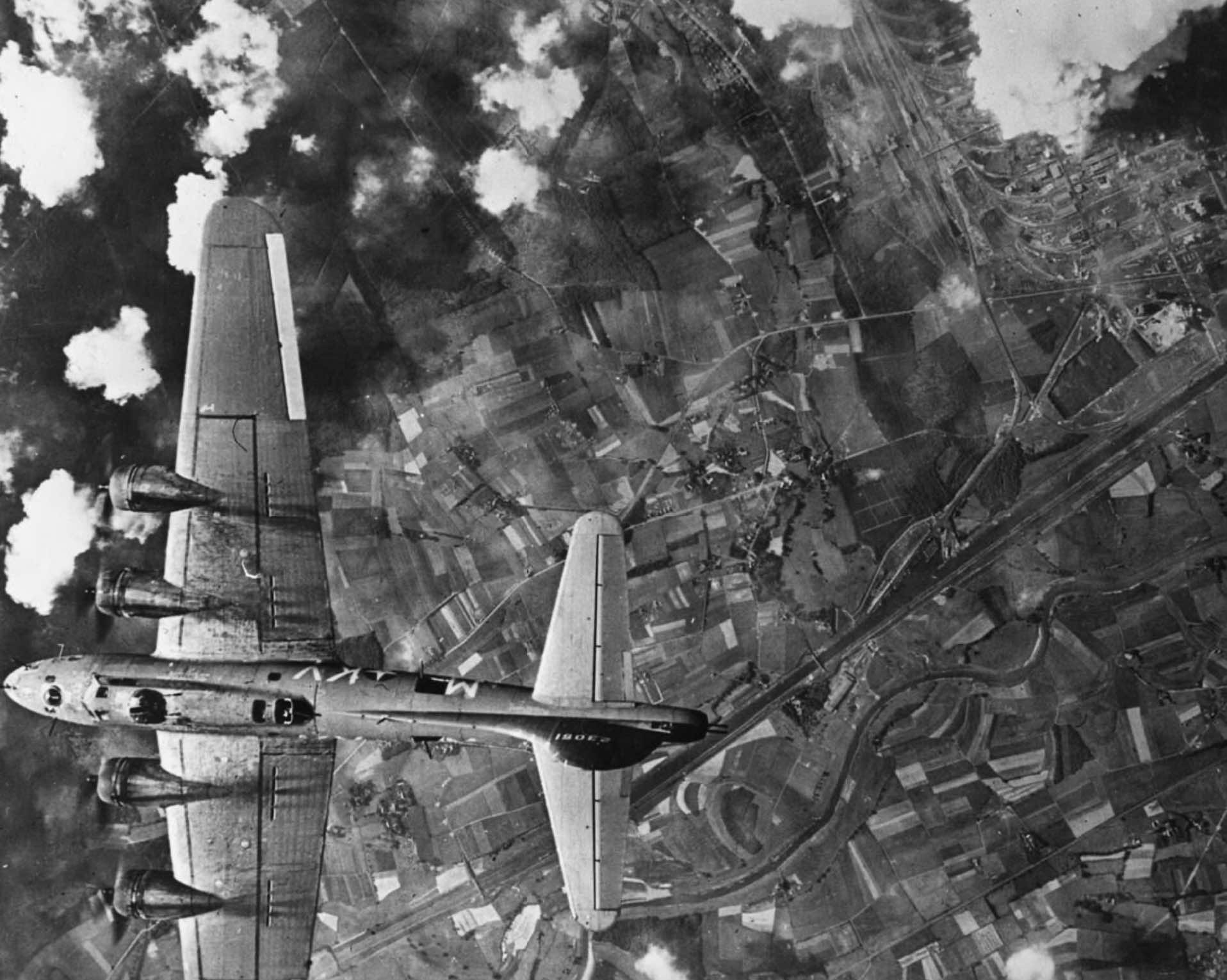 A USAAF bomber crew tries to relax - by Martin Cherrett