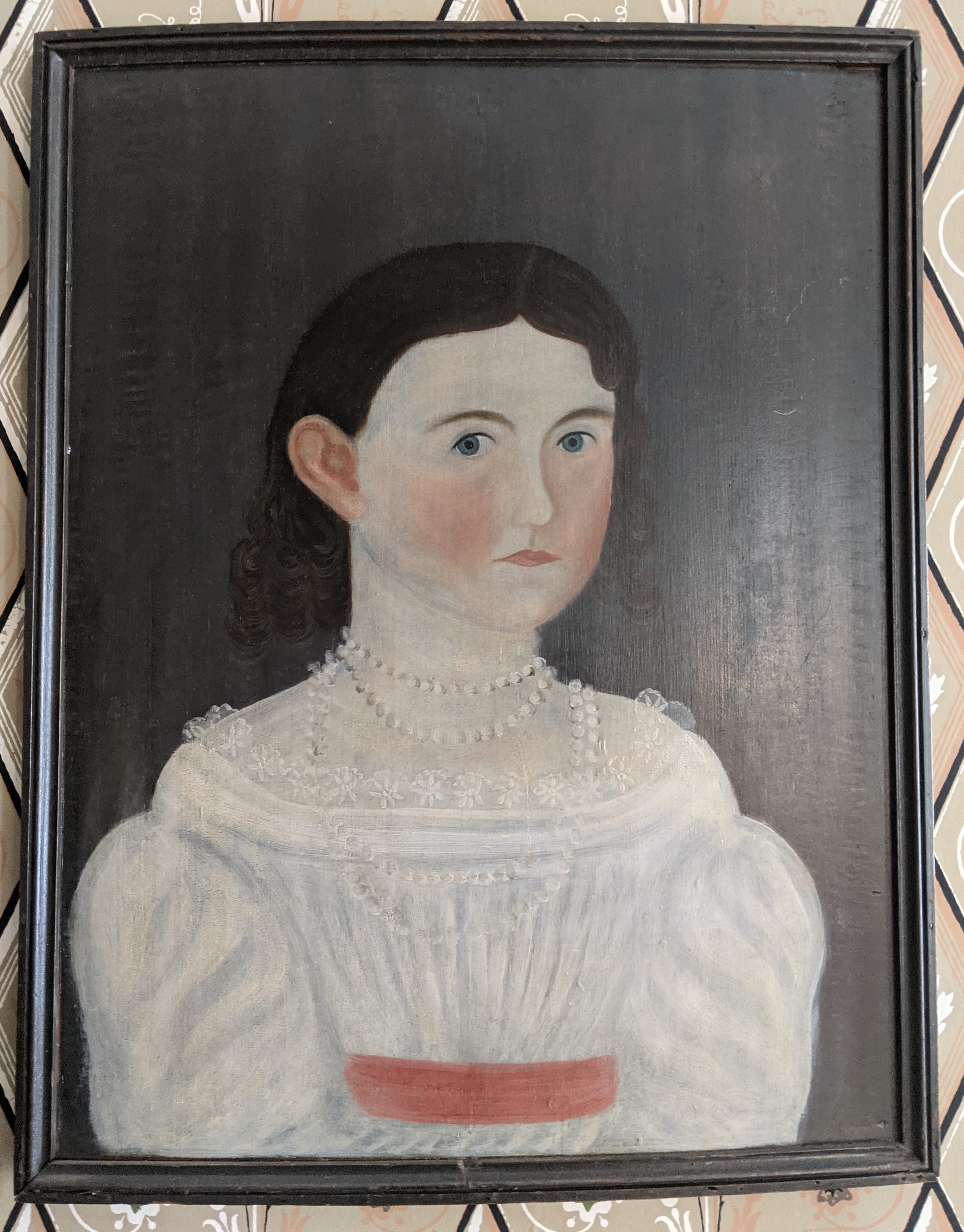 It's all in the details: Folk art portraits