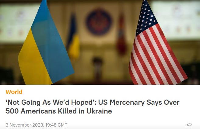 Bodies of American Mercenaries Slain in Ukraine Piling Up at US Cemeteries