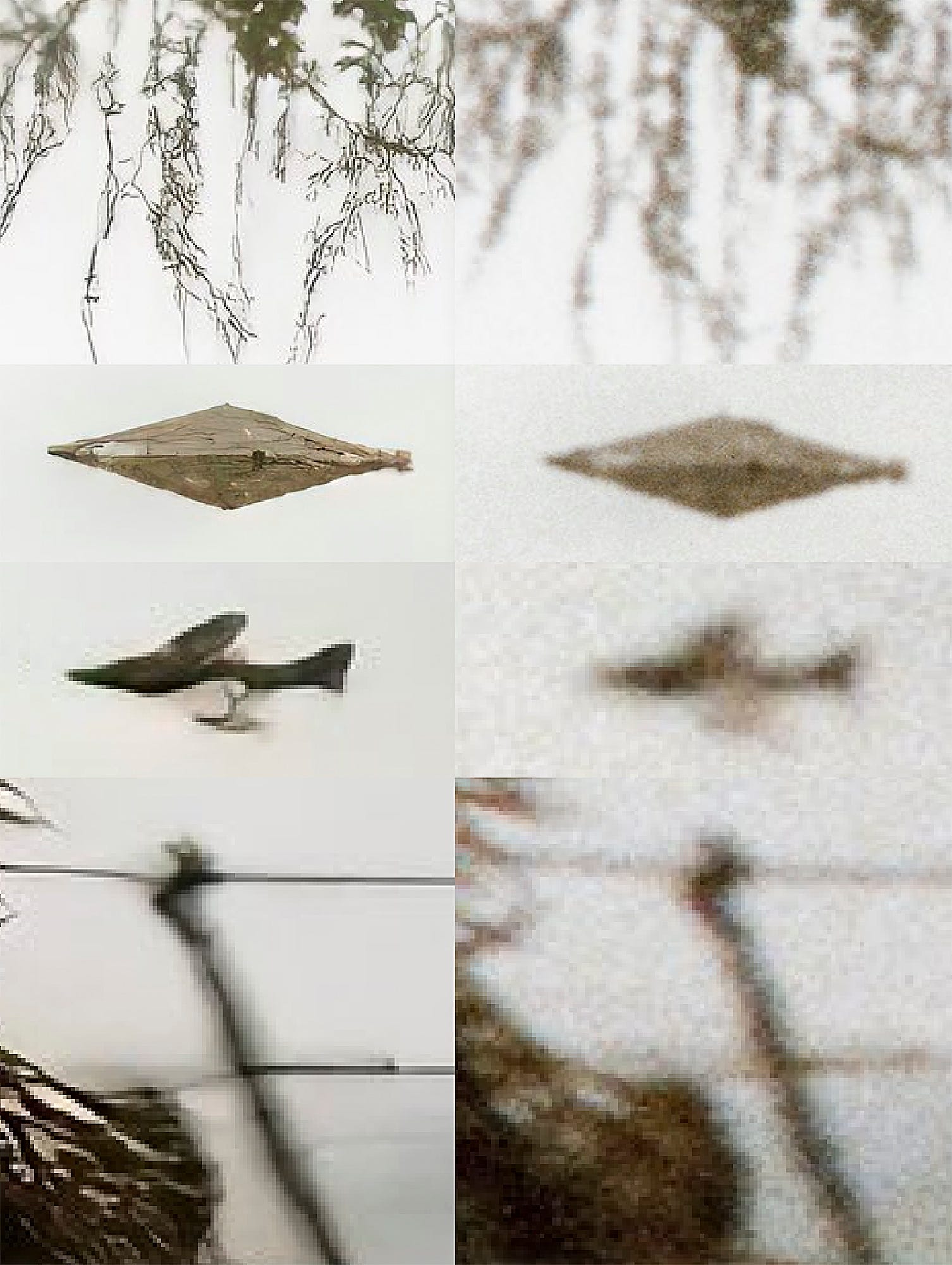 Is the Calvine UFO actually a mountaintop with cairn, small loch and ...