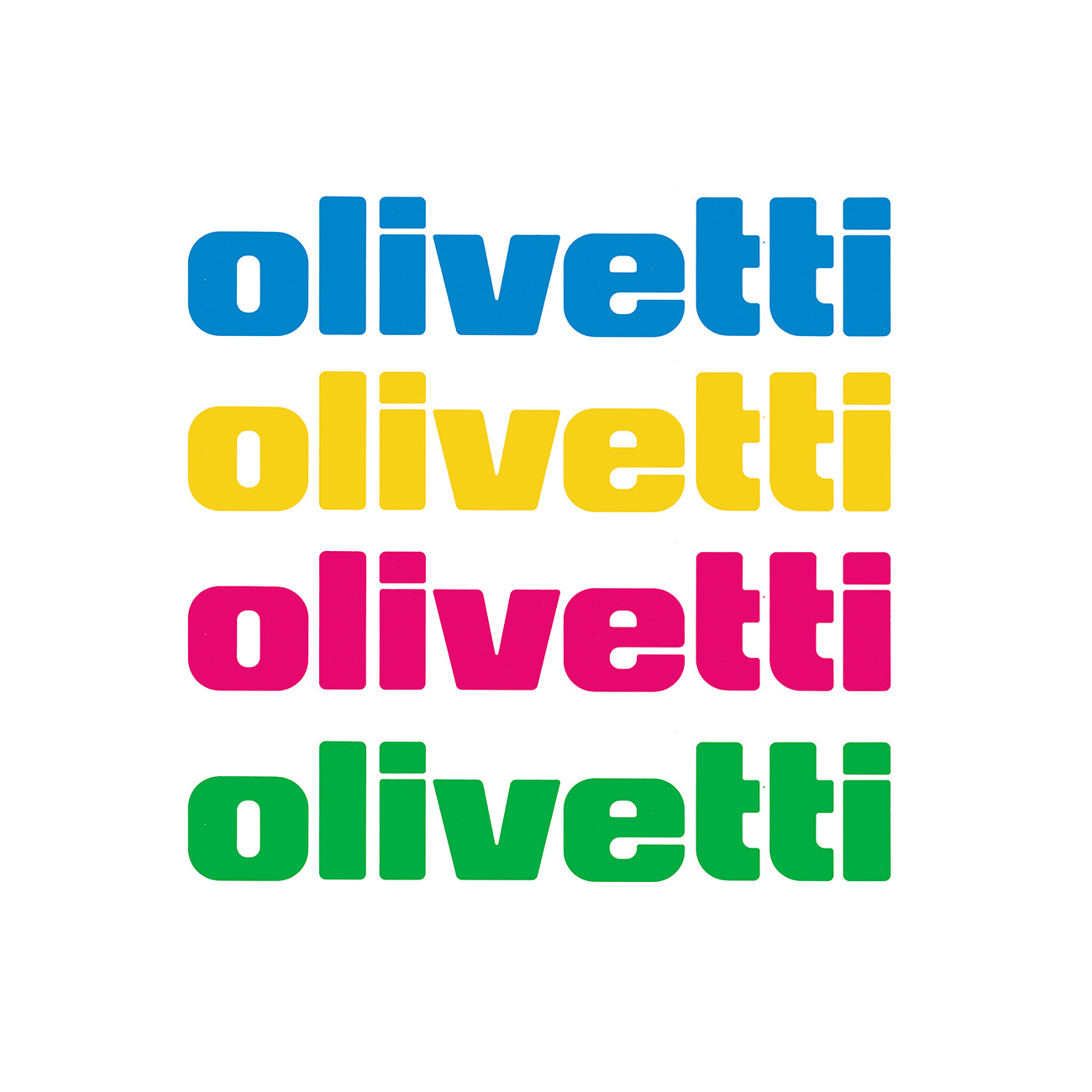 The story of the 1971 Olivetti logo – Logo Histories