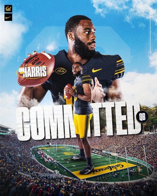 Ohio University QB CJ Harris transfers to Cal - by TD_24