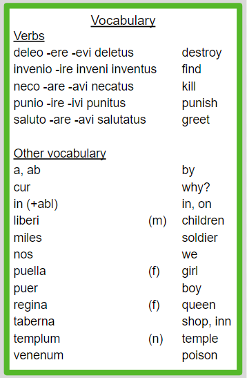 Perfect Passive Verbs in Latin - by Ellen - bambasbat
