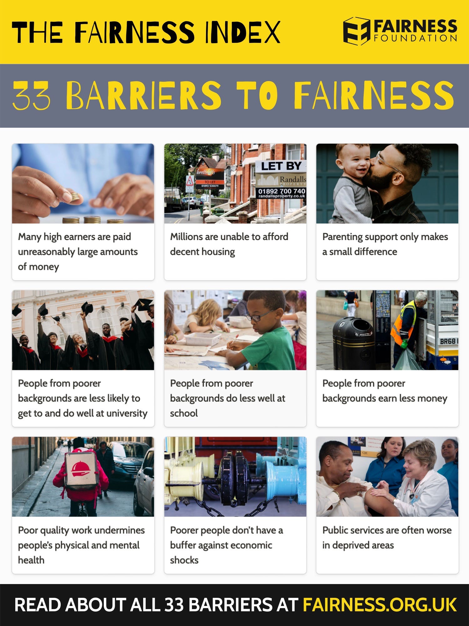 Building a fairness argument is child's play