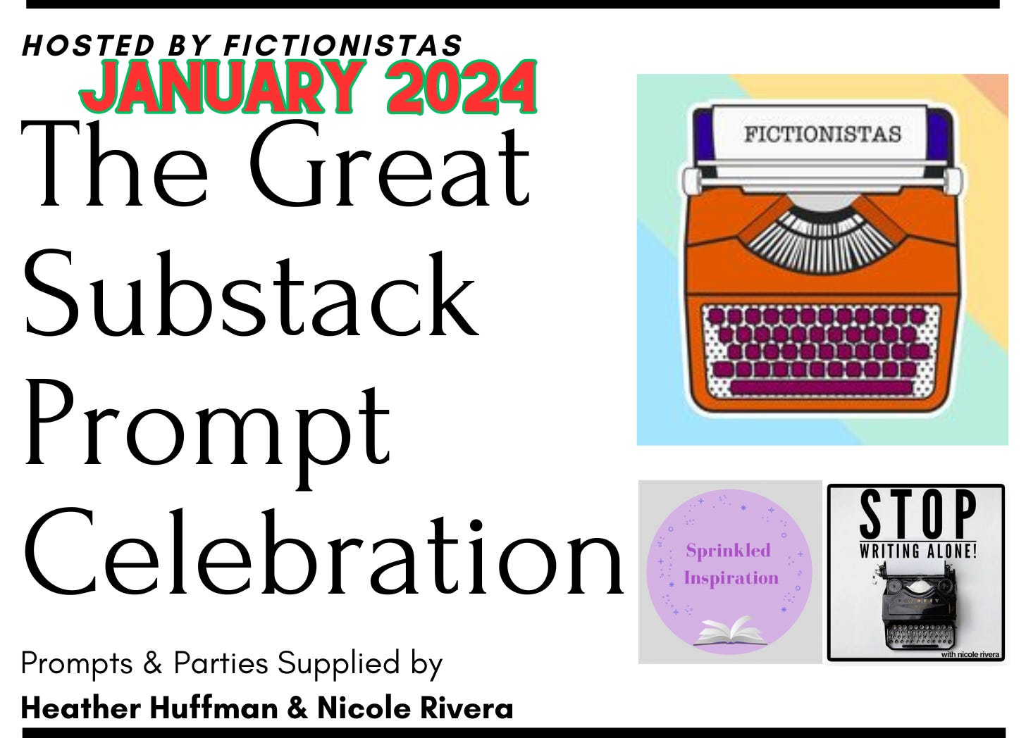 January 2024 The Great Substack Prompt Celebration