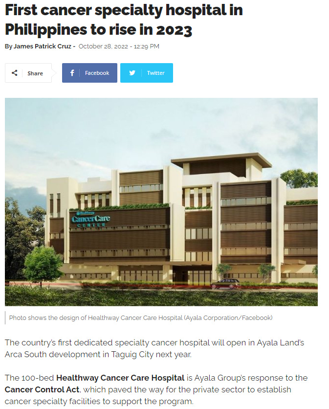 Cancer Cases Soaring. The Philippines Has Few Facilities, Mostly in ...