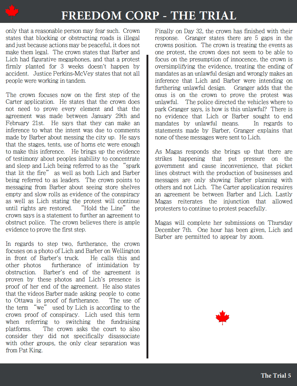 Freedom Corp Newsletter Issue 16 - by Freedom Corp 2022