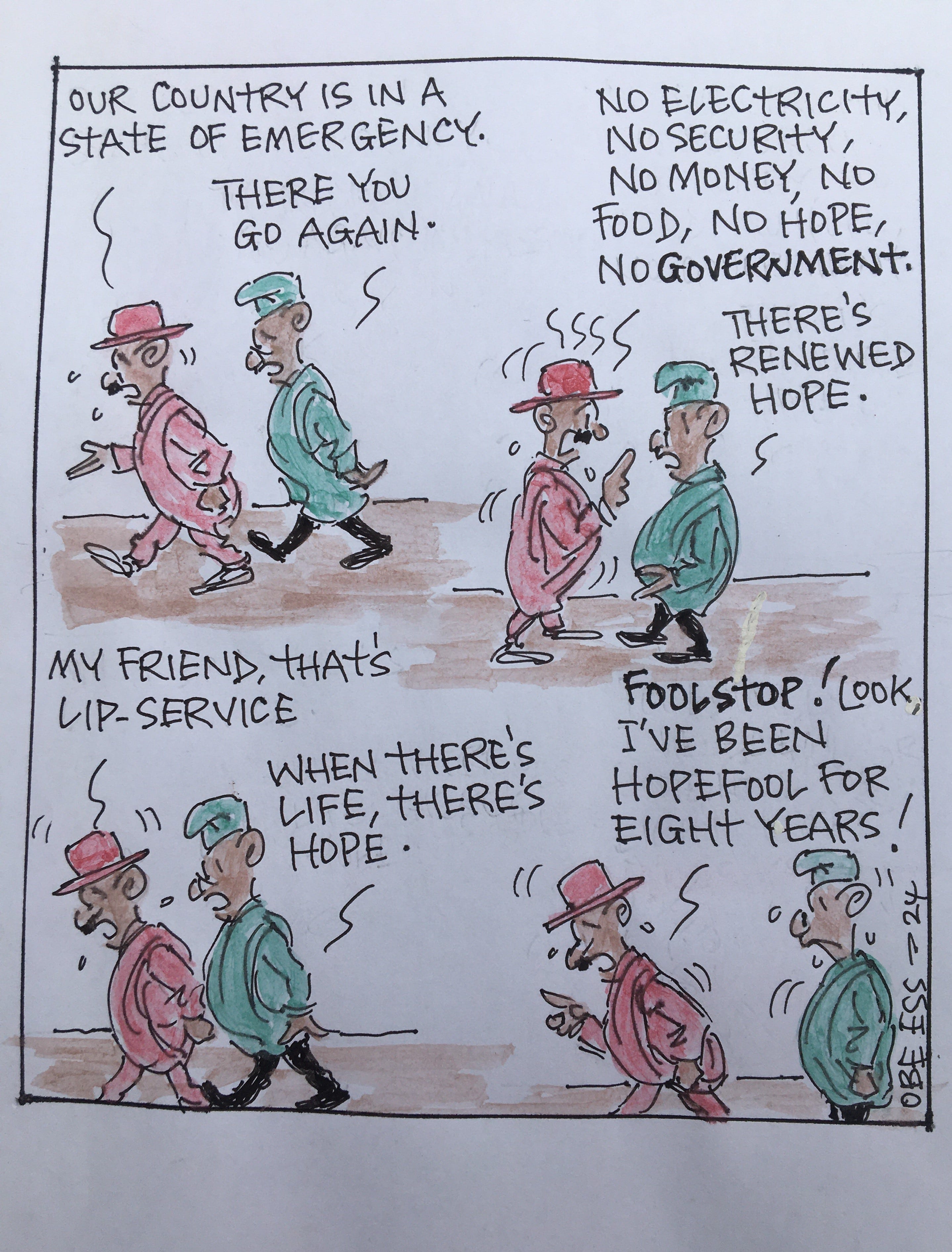 Potholes - by Obe Ess - Obe’s Newsletter