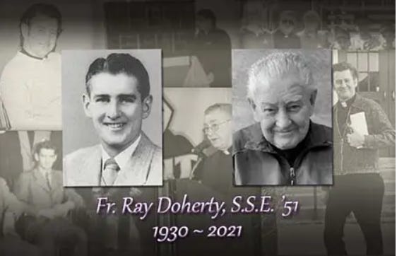 Cronin had Father Ray Doherty's Message Down Pat