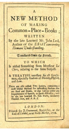 John Locke's Pursuit of the Perfect Notebook