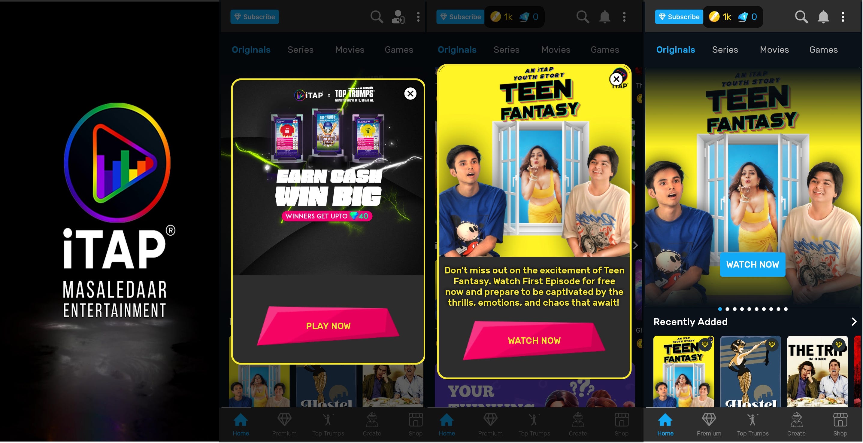 Introducing iTAP - A gamified OTT experience